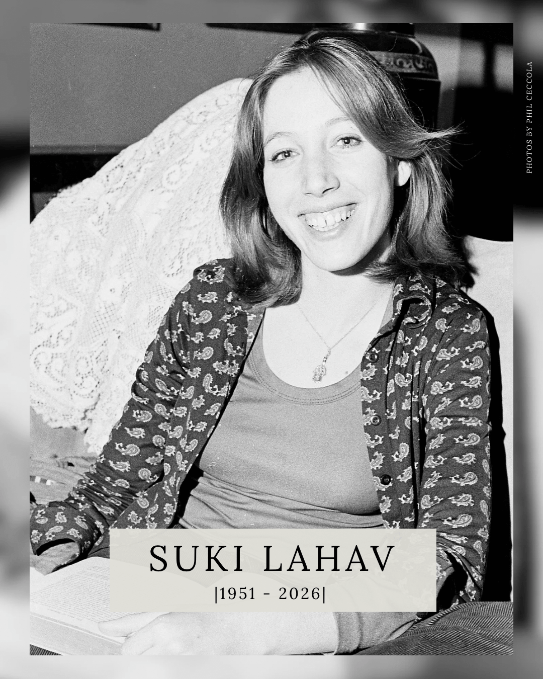 In Memory of Suki Lahav - Bruce Springsteen Center for American Music